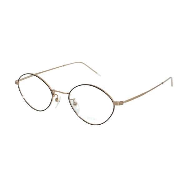 propo | 【propo】 ROSA ローザ 4（ブラウン/ゴールド） メガネ | 正規取扱い-POKER FACE オンラインストア